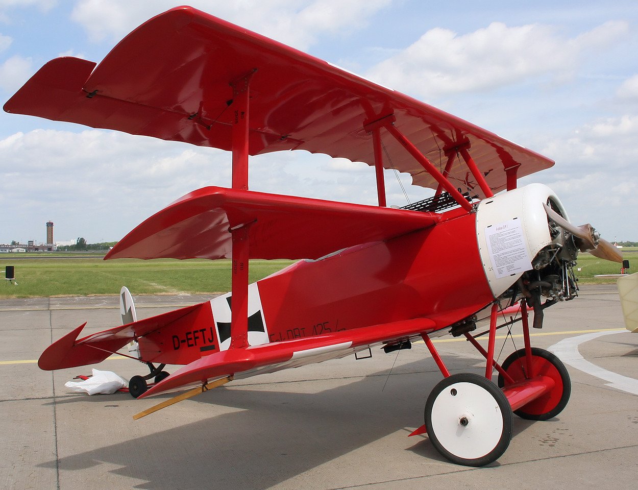 Fokker DR I Dreidecker Vom Roten Baron Manfred V Richthofen Fokker DR I Dreidecker Vom Roten Baron Manfred V Richthofen
