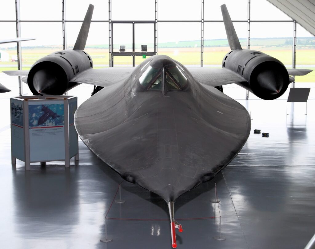 Lockheed SR-71 Blackbird - Mach-3-schnelles Flugzeug der USA